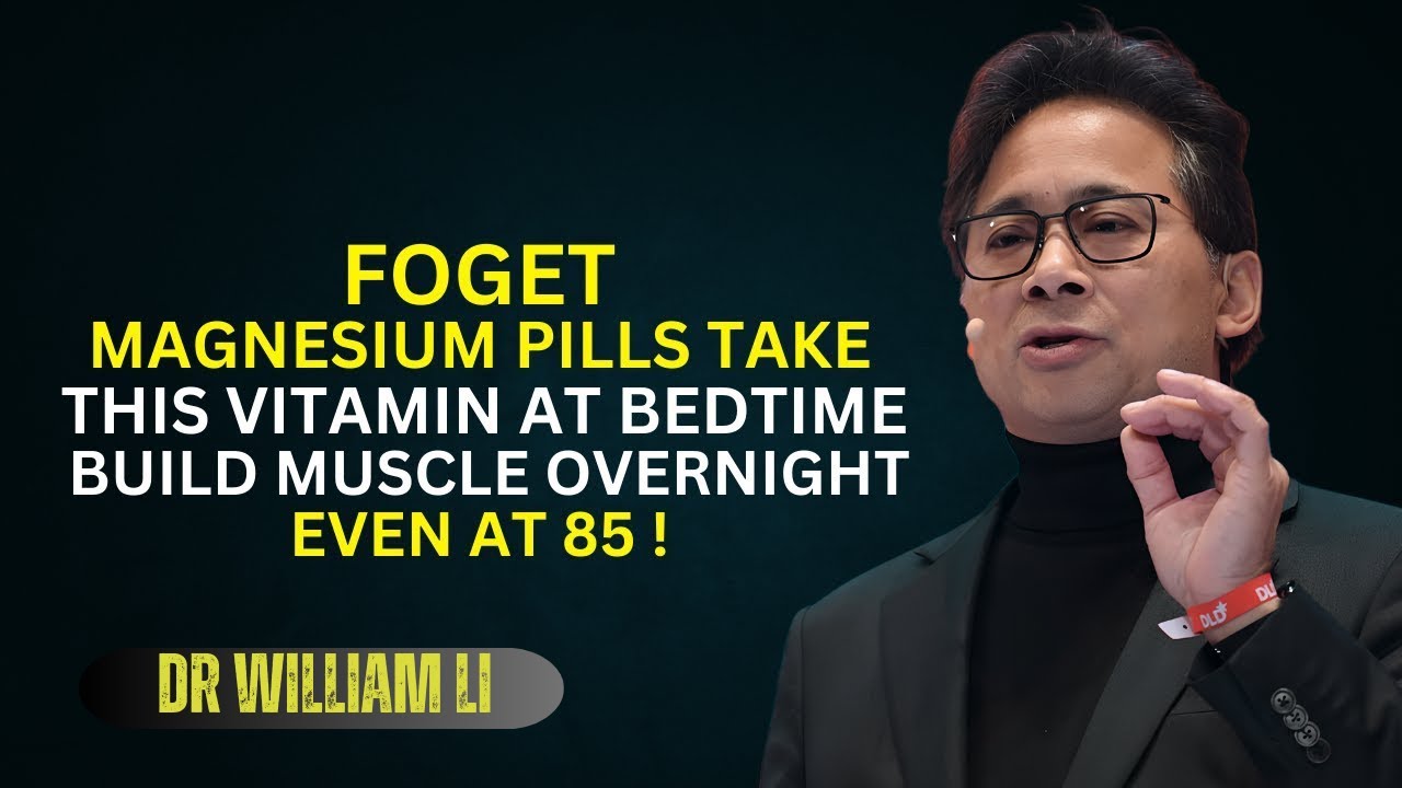 Magnesium Supplements! Take These 2 Vitamins at Night to Rebuild Muscle ...