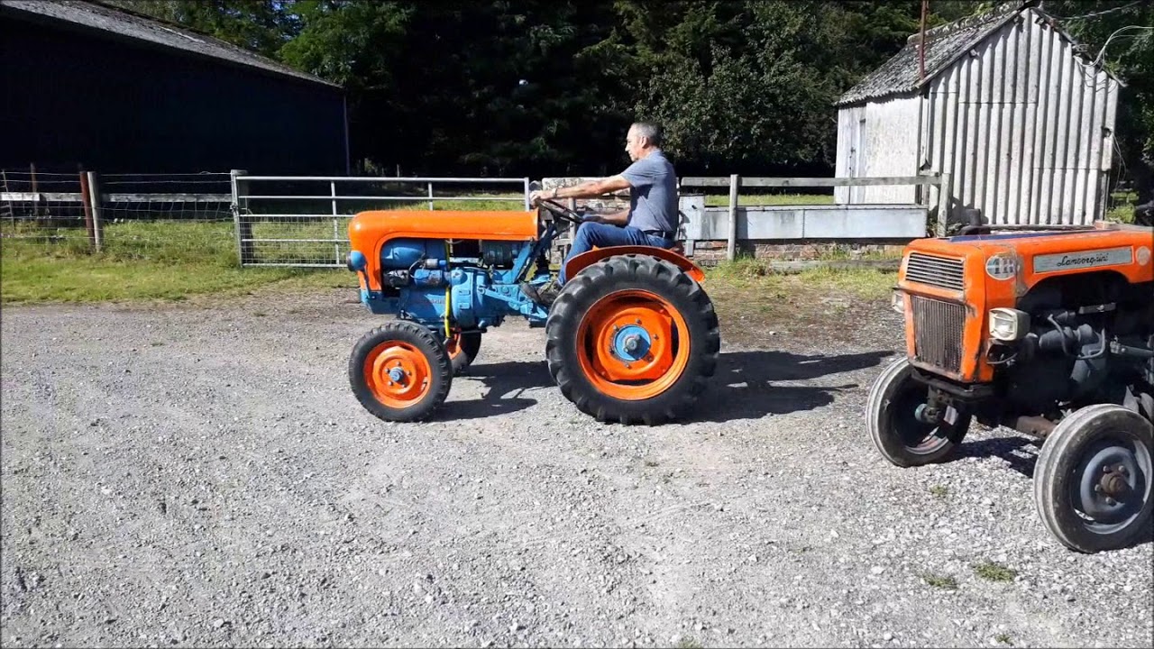 NOW SOLD***** A PAIR OF LAMBORGHINI 1R SMALL DIESEL TRACTORS,FOR SALE ...