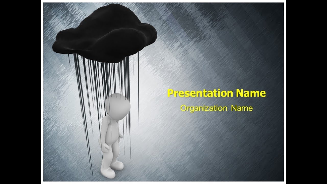 Depression Powerpoint Template