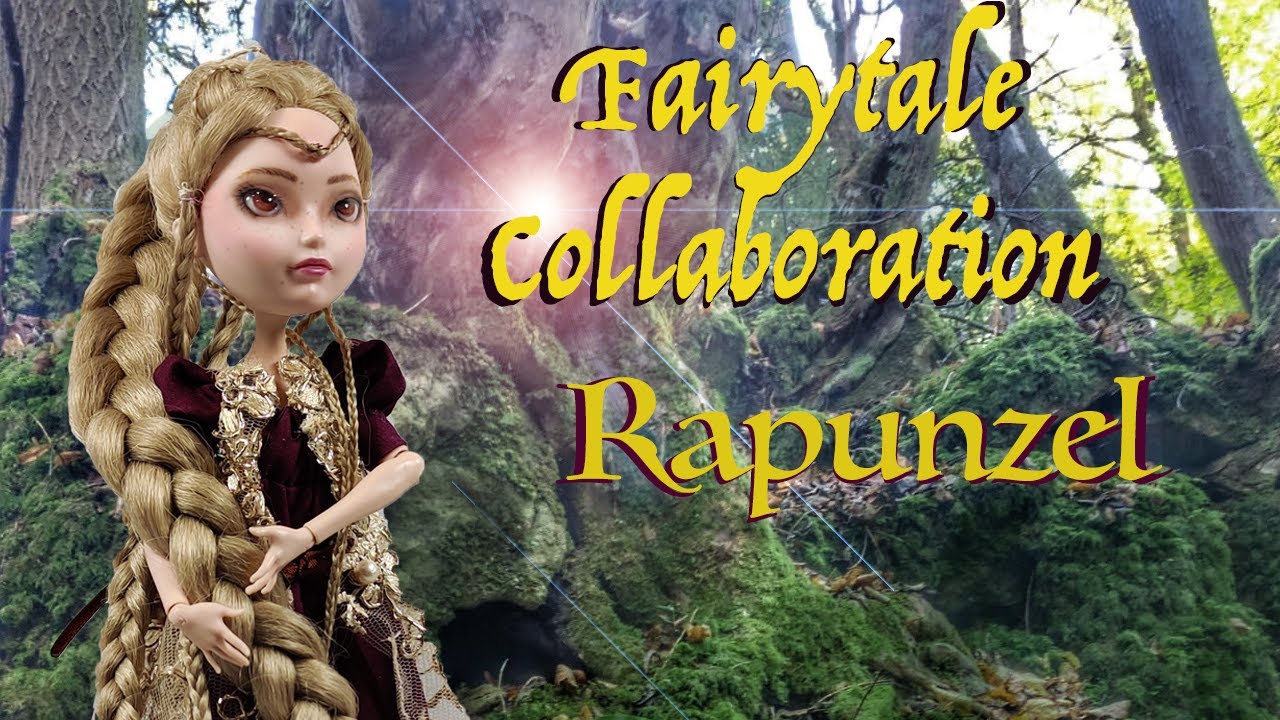 Repaint! | Brothers Grimm - Rapunzel | Fairytales | Collaboration | Doll Repaint - YouTube