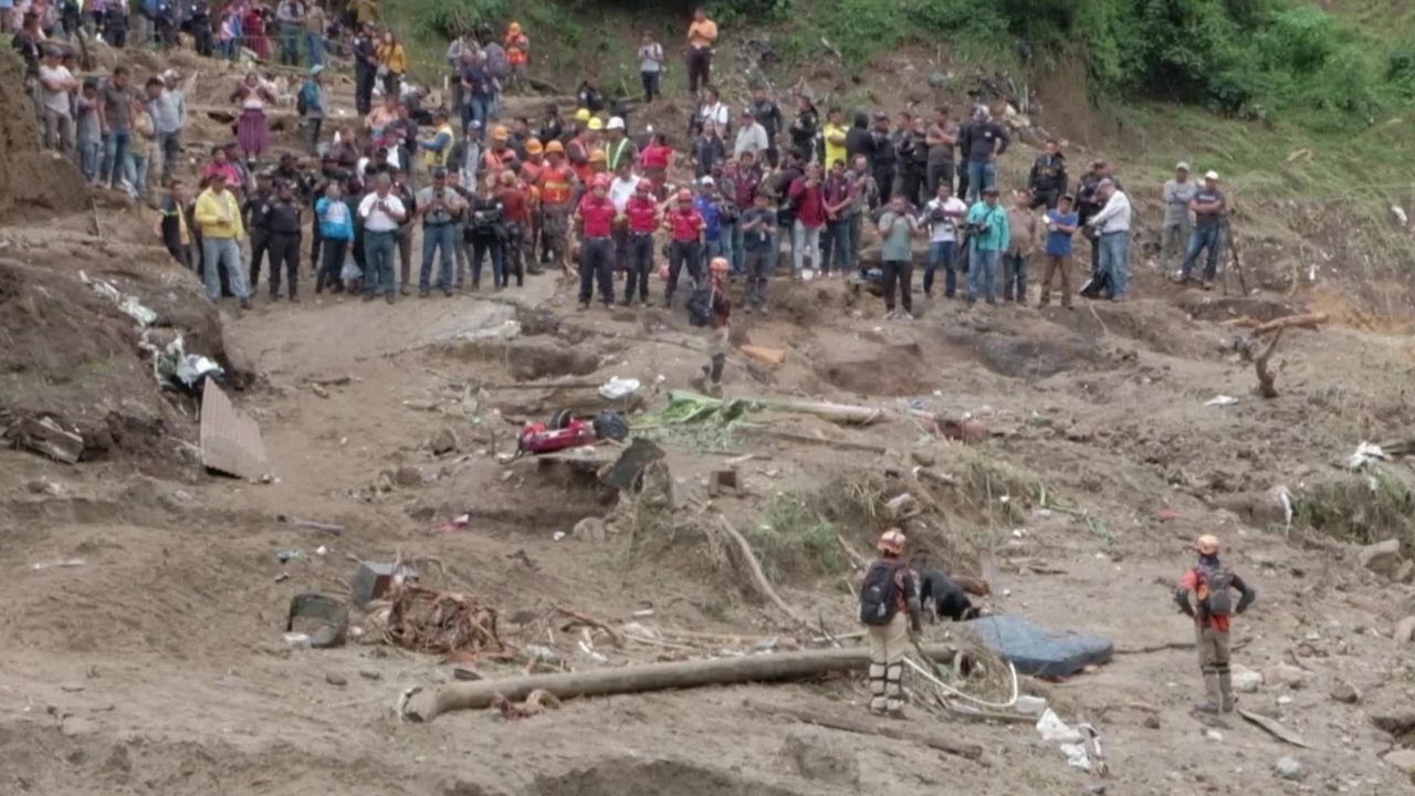 Heavy rains in Guatemala leaves at least six people dead - YouTube