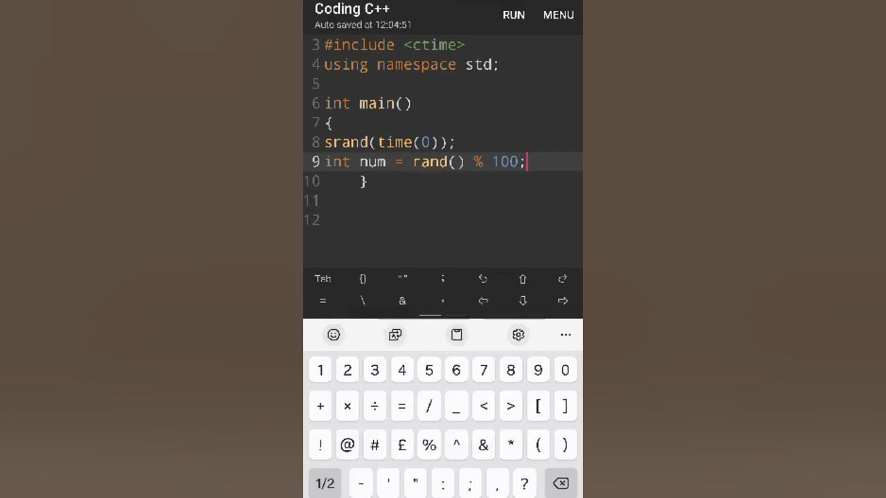 Generate random number in C++👌 - YouTube