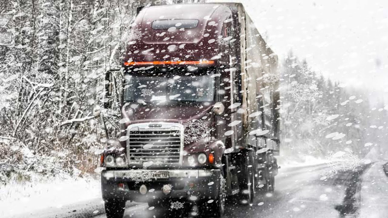 Frosty Winter Weather Mod v4.6 for ATS 1.44 | ATS Mods - YouTube