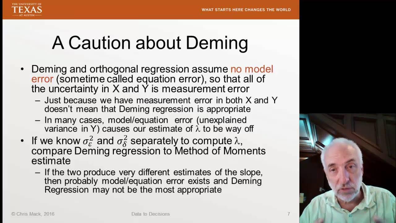 Lecture32 (Data2Decision) Total Regression, part 3 - YouTube