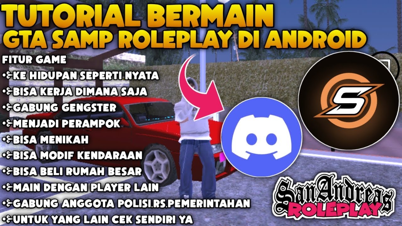 CARA BERMAIN GTA SAMP ROLEPLAY DI ANDROID TERBARU 2022 UNTUK PEMULA || GTA SAMP INDONESIA - YouTube