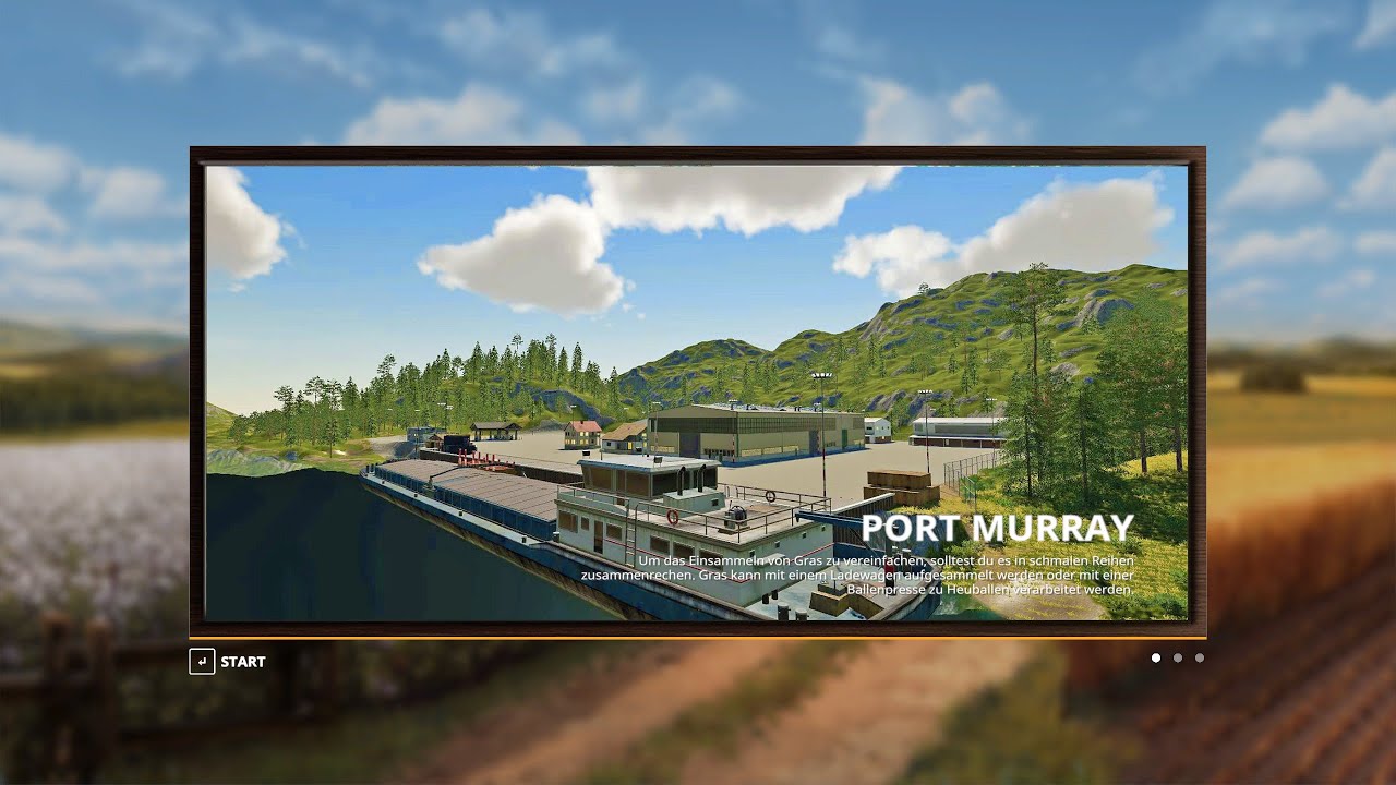 FS19 Port Murray Logging Map Fly Thru - YouTube