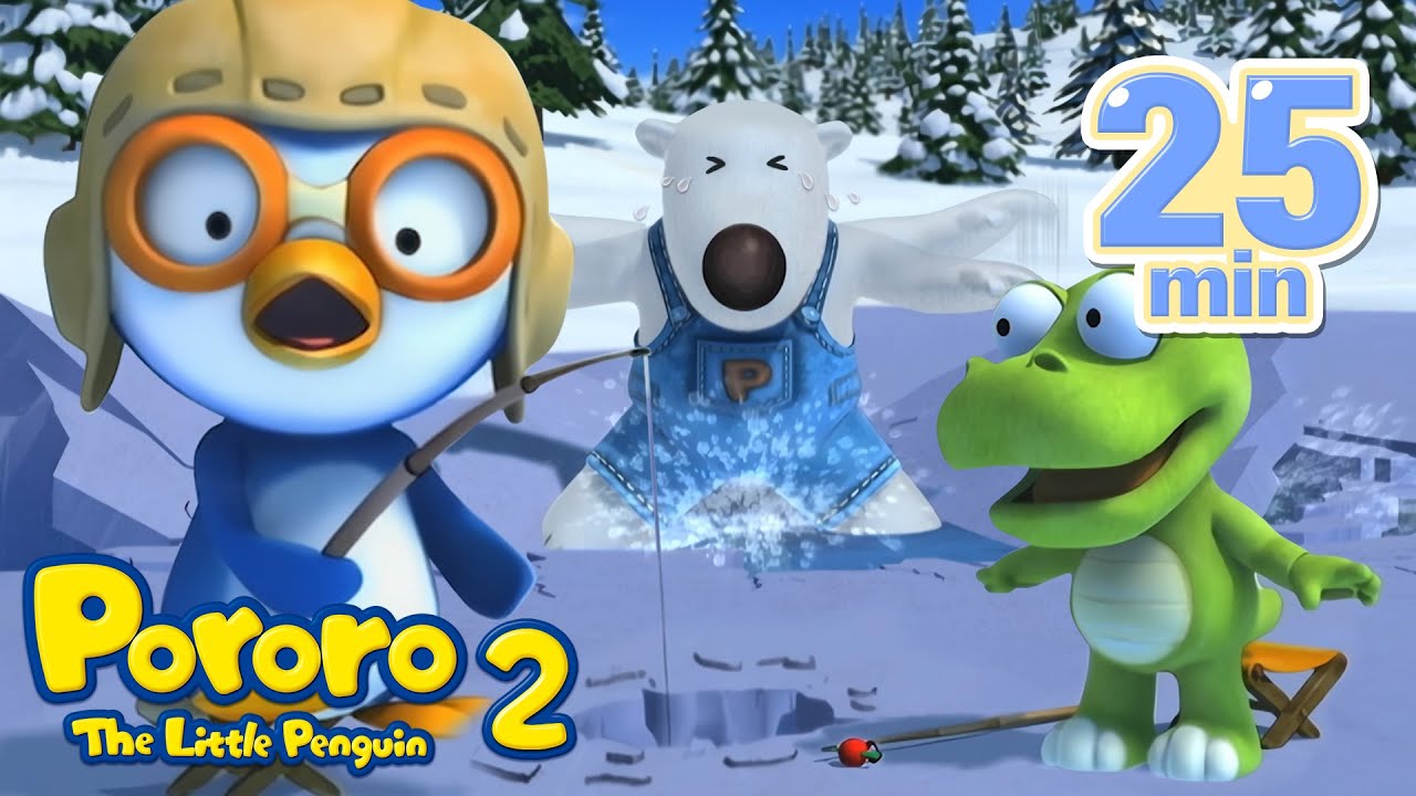 Pororo Season2 [4K] 11-15 | Learn Good Habits | Pororo Episode Club ...