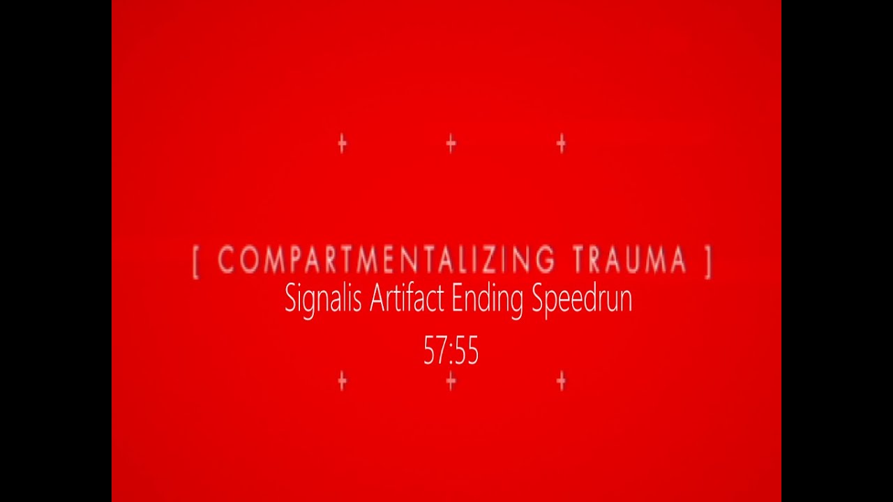 Signalis Artifact Ending Speedrun 57:55 - YouTube
