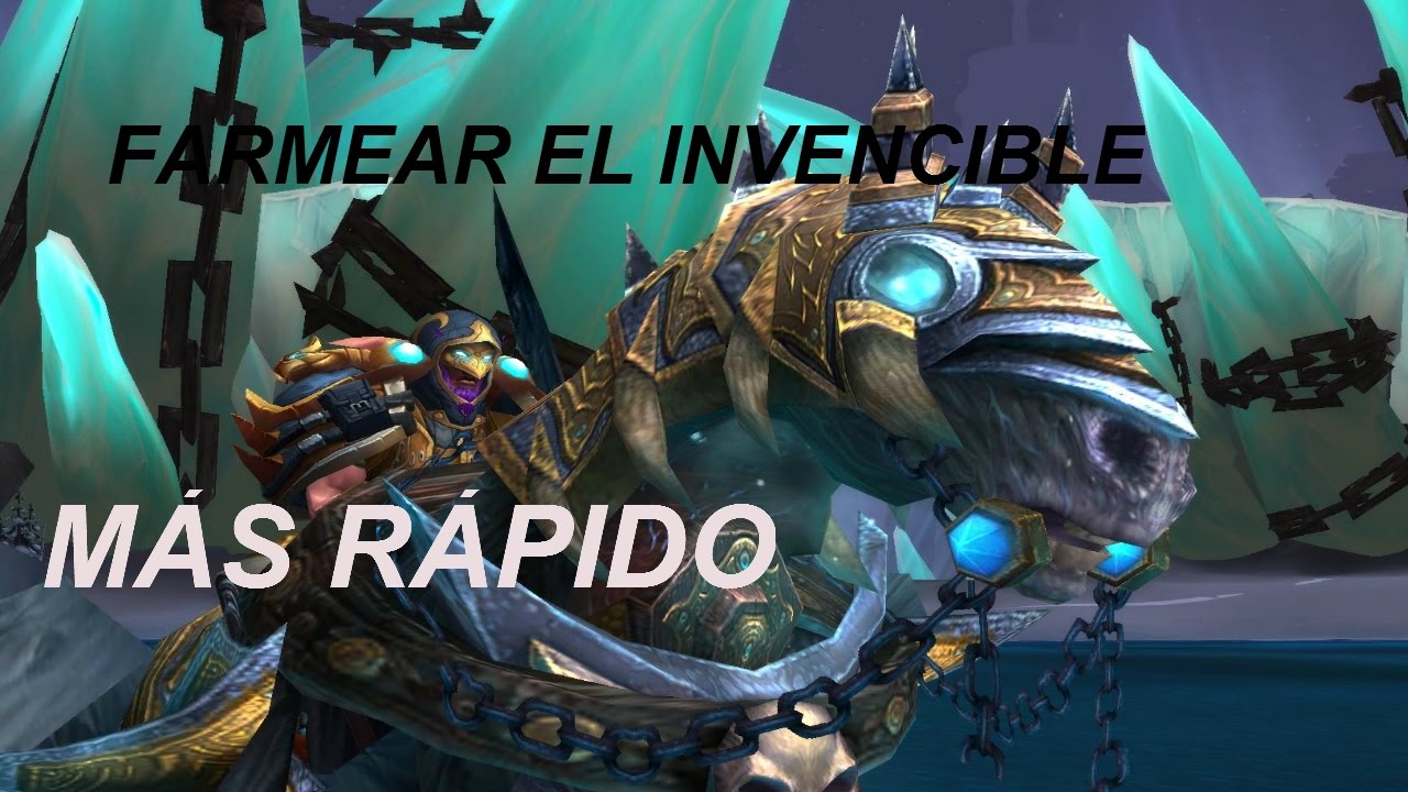 Cómo conseguir el INVENCIBLE mucho más RÁPIDO en LEGIÓN || WoW Legión 7 ...