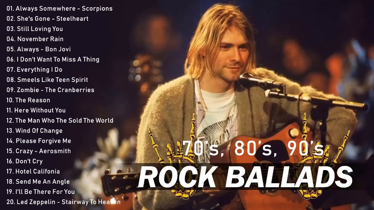 Rock Baladas en Ingles de los 70 80 y 90 - Lo Mejor de Los Clasicos del ...