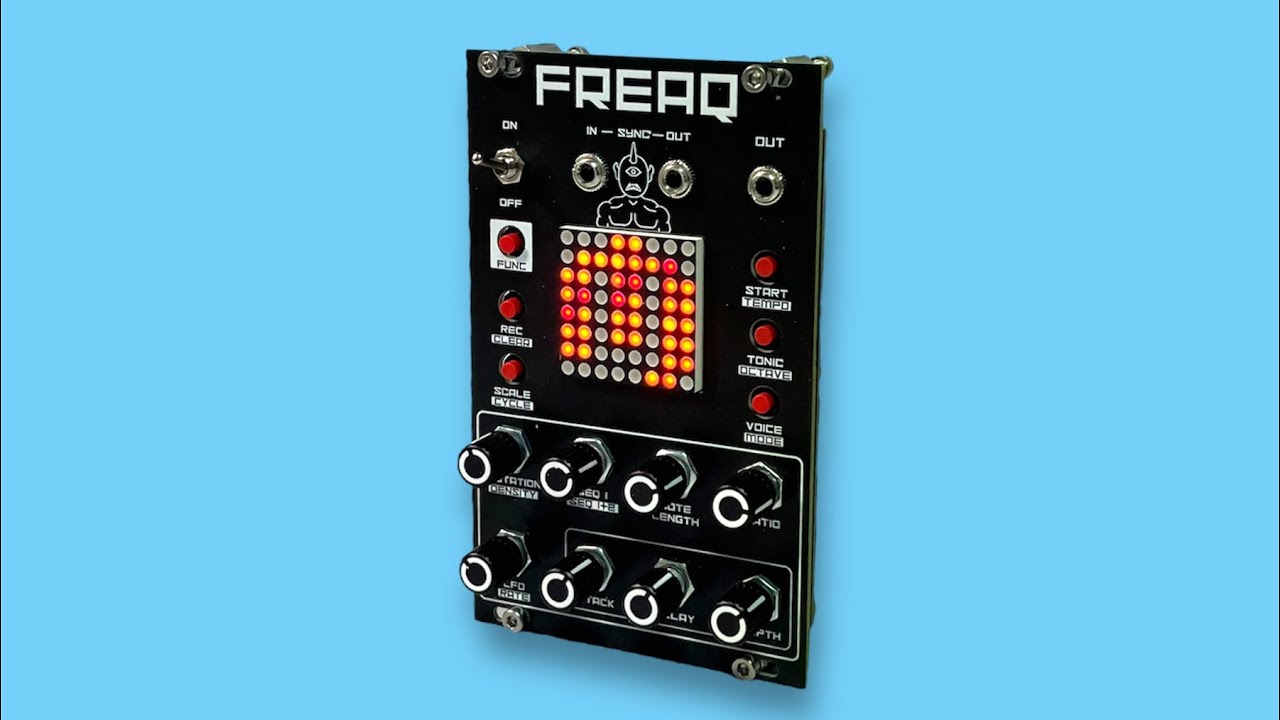 Freaq FM Synth. My Take on the Awesome MeeBleeps Synth - YouTube