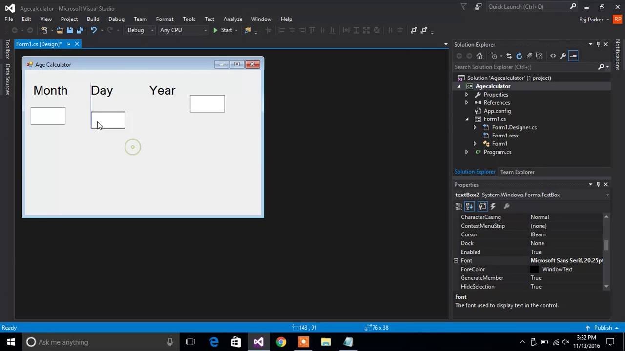 How To Build Age Calculator By Using C# - YouTube How To Build Age Calculator By Using C# - YouTube