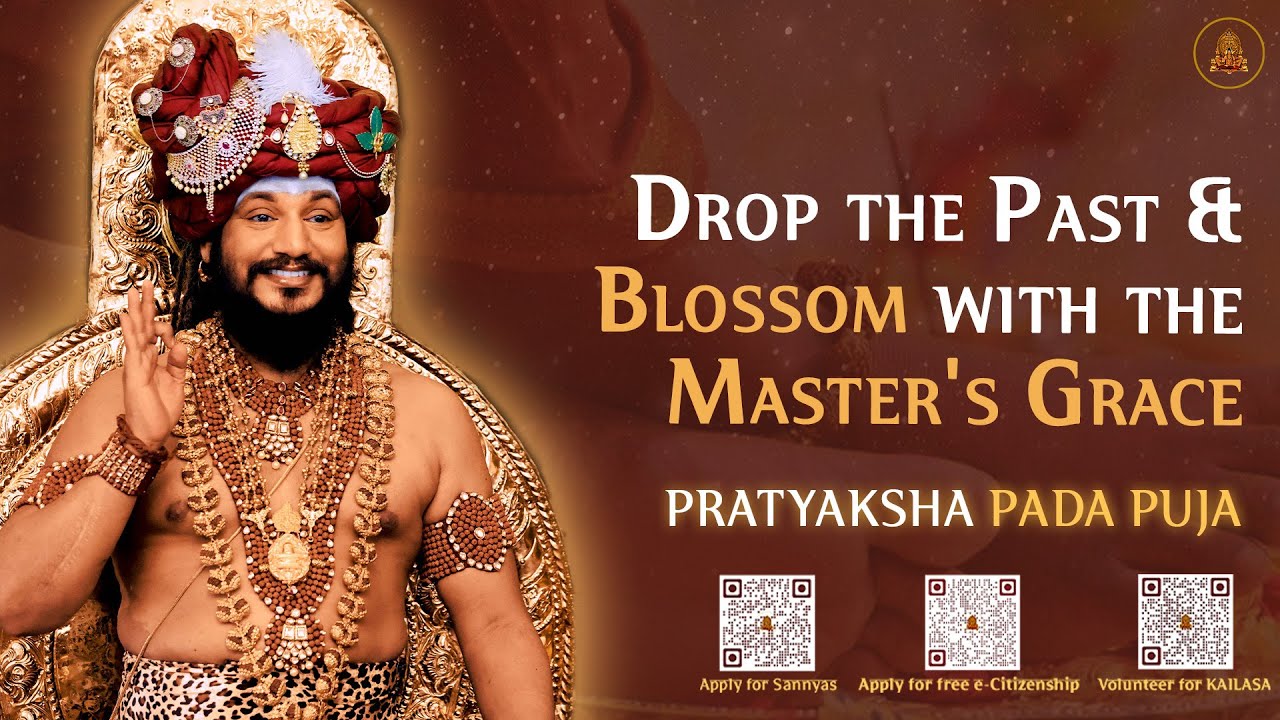 Live Pratyaksha Pada Puja | A Divine Communion with the Guru #puja # ...