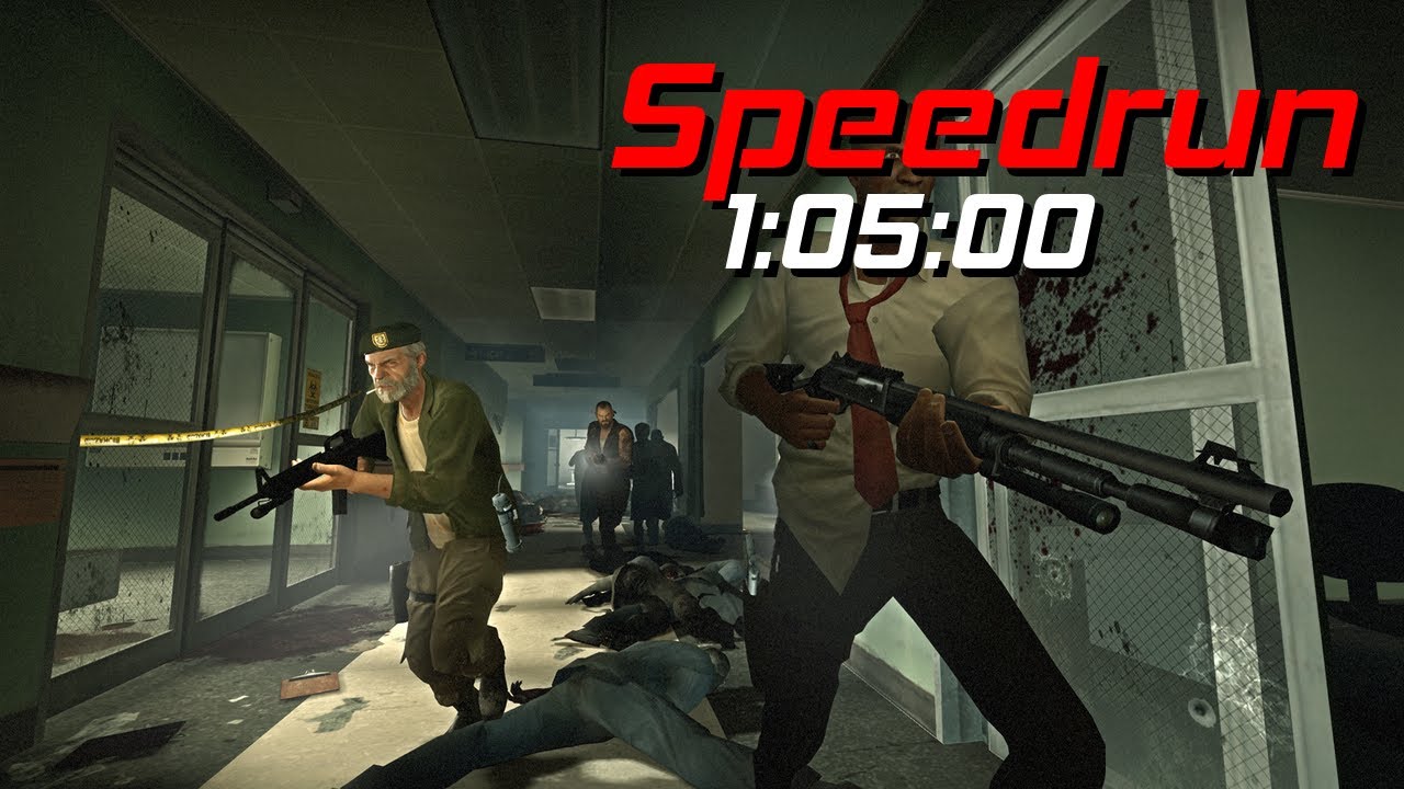 Left 4 Dead 2 Speedrun in 1:05:00 | Main Campaigns Solo | Any ...