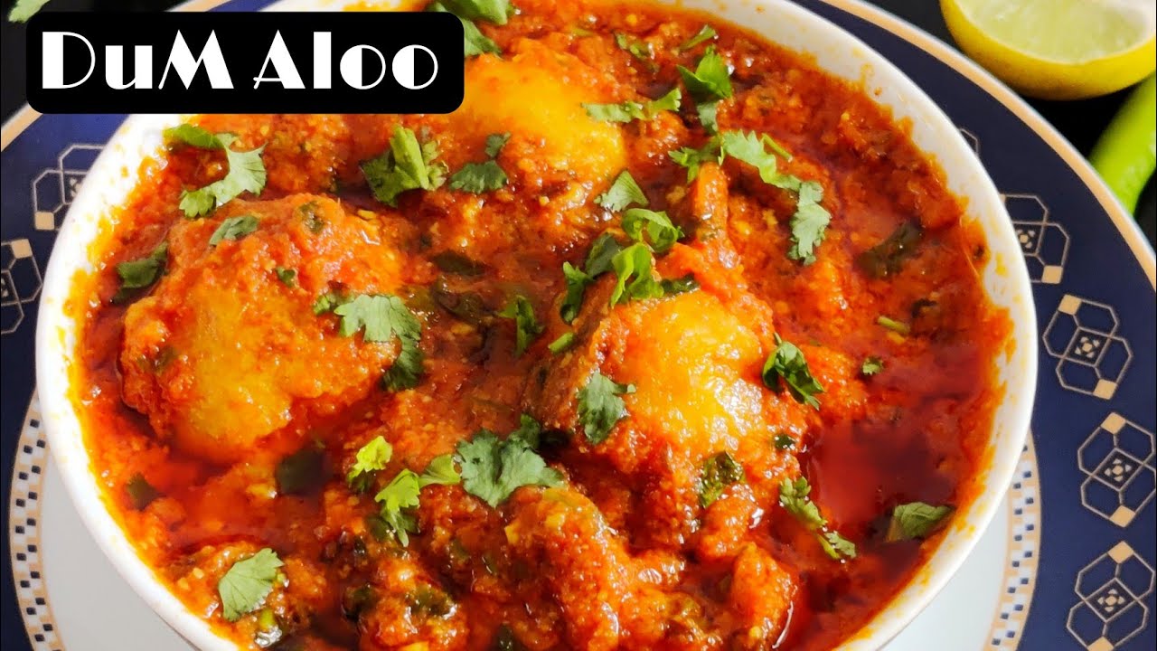 Dum Aloo Recipe | Damalu Recipe | Dumalu Recipe In Gujarati | Dum aloo ...