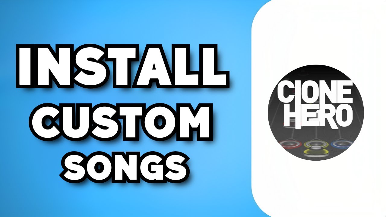 How To Install Custom Songs on Clone Hero (2023 Guide) - YouTube