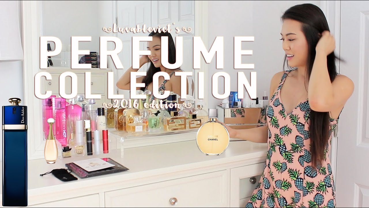 My Massive Perfume Collection - YouTube