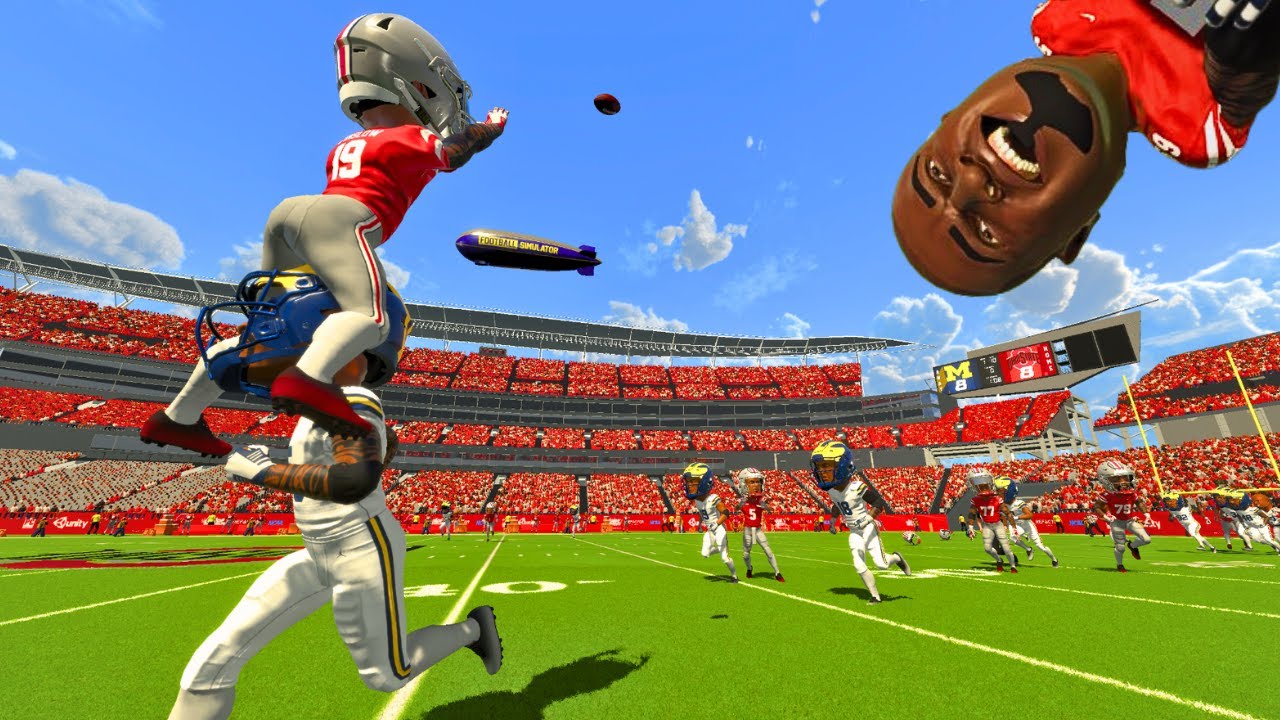 The Catches In This Game Are INSANE 🤯 Football Simulator - YouTube