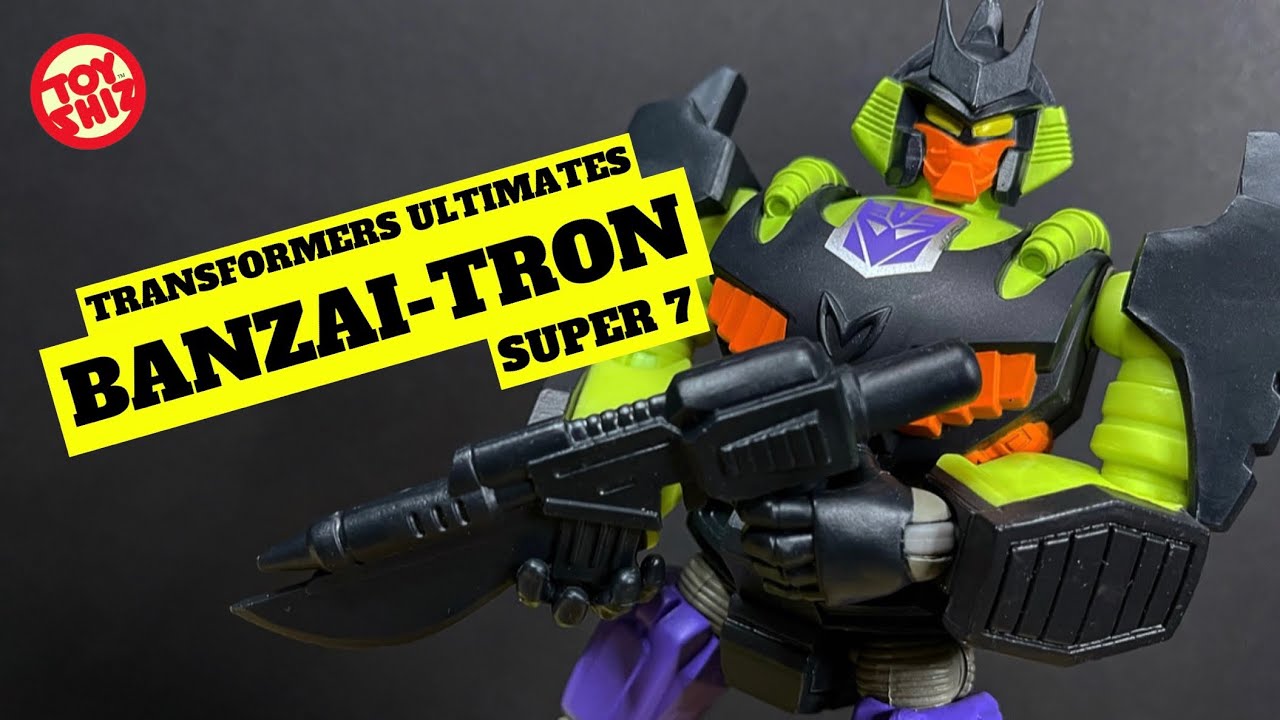 2022 ACTION MASTER BANZAI-TRON | Transformers Ultimates | Super 7 - YouTube