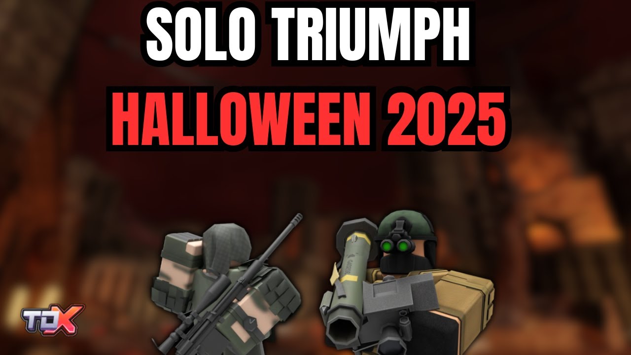 TDX | SOLO HALLOWEEN EVENT NORMAL TRIUMPH - YouTube