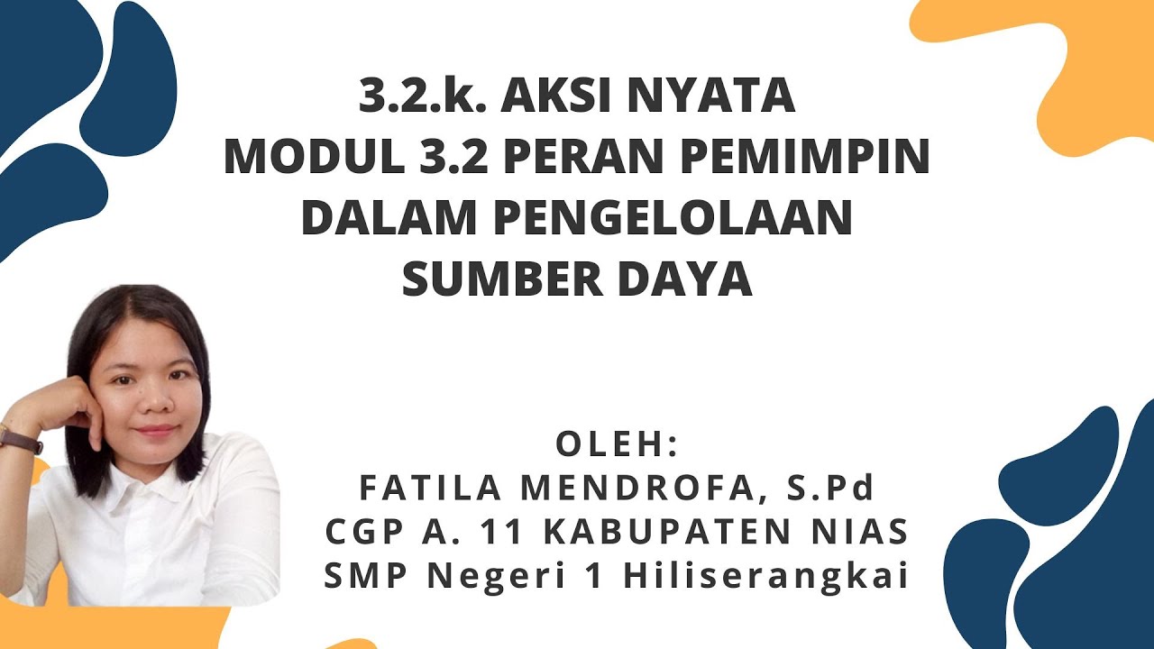 3 2 k Aksi Nyata MODUL 3 2 FATILA - YouTube