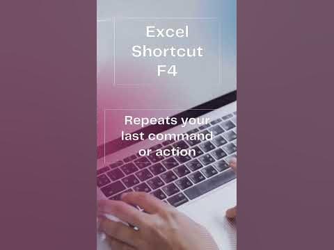 Excel Shortcut F4 - YouTube