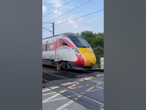 LNER passing Heyworth LC - YouTube