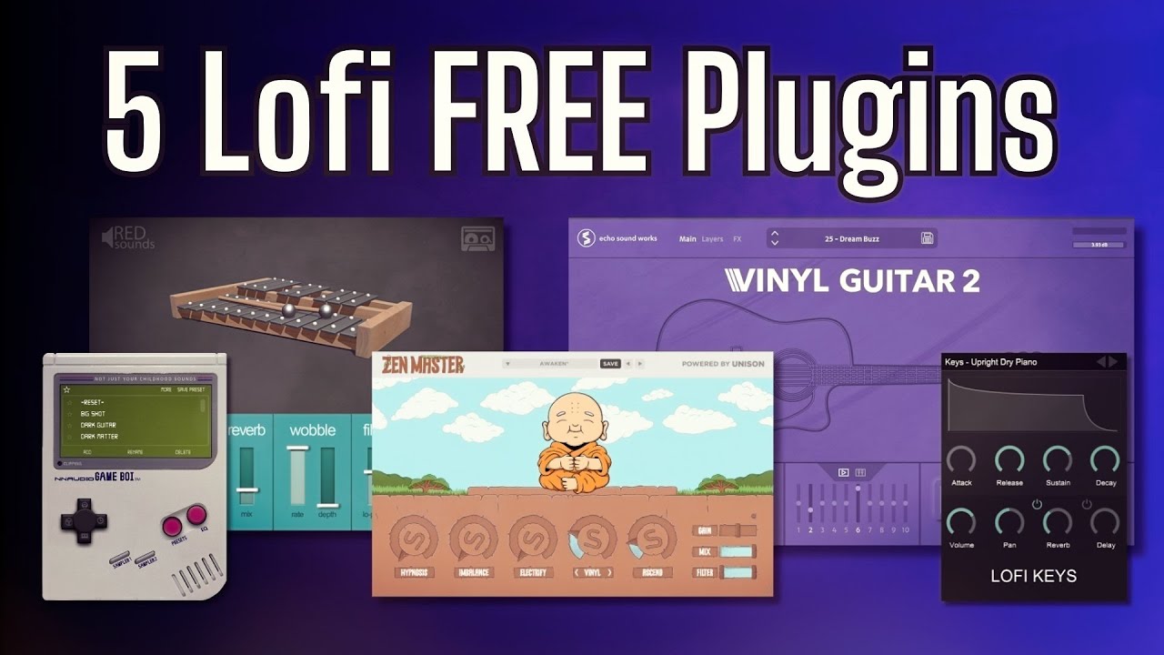 5 Lofi FREE Plugins - Sound Demo - YouTube