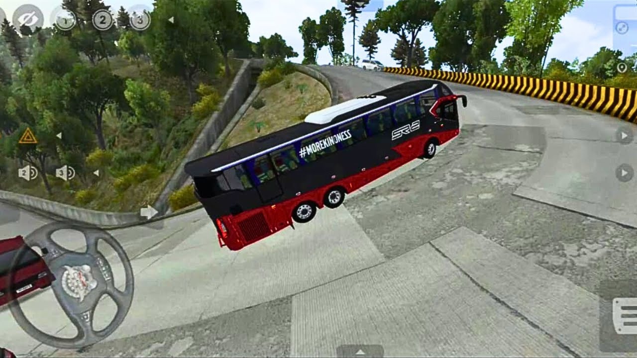 SR2 XHD Prime Scania || Bus Driving || Bus simulator Indonesia||Mr ...