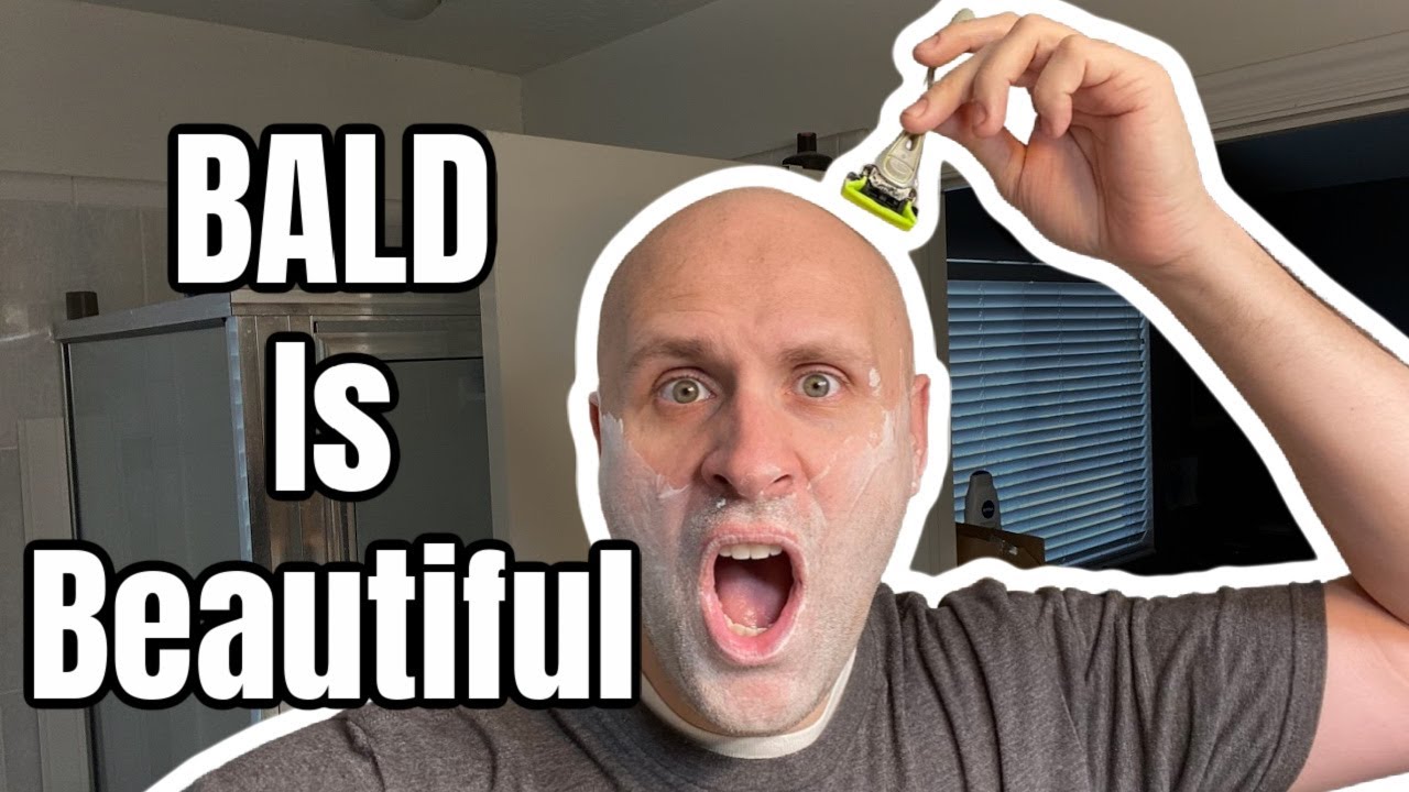 Bald is Beautiful!! Dad Shows You How He Shaves His Head!! - YouTube