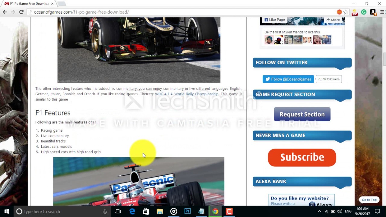 HOW TO DOWNLOAD F1 in windows 10 - YouTube