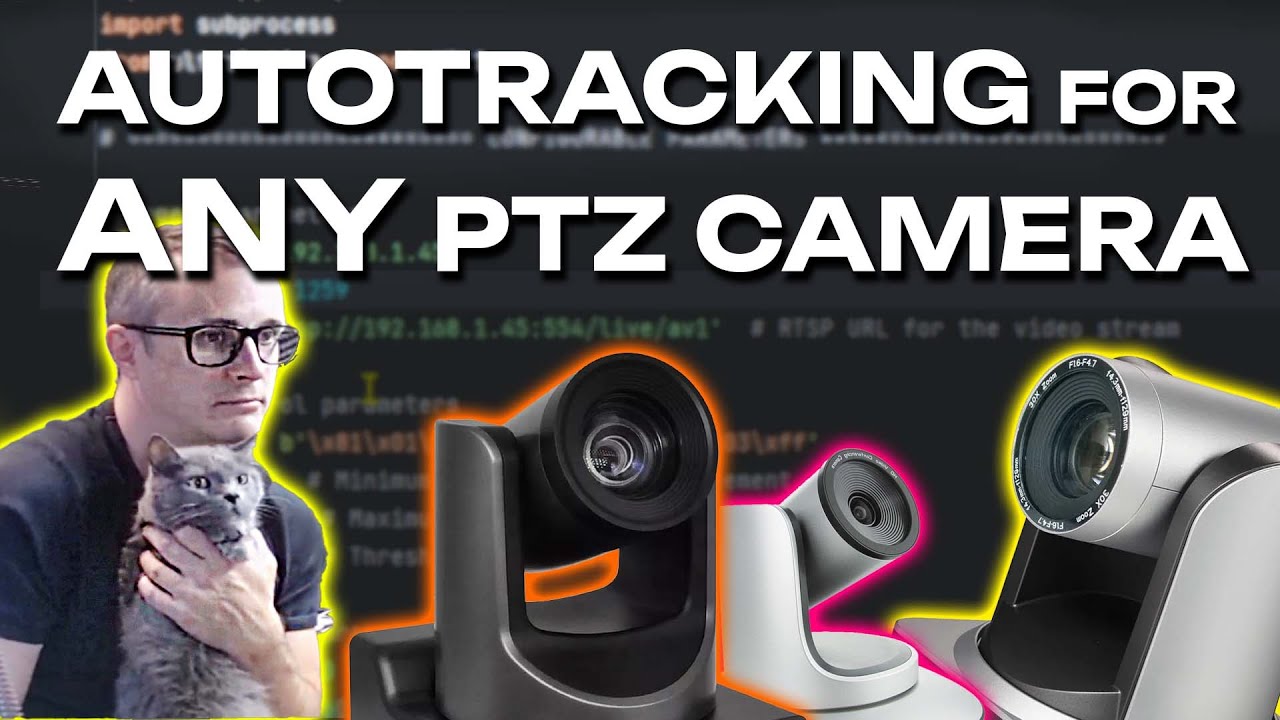 Autotracking for any PTZ VISCA camera - YouTube