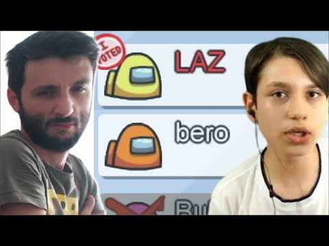 Masum BERO - Hain LAZ... Among Us w/ Berat Ali, Yueko
