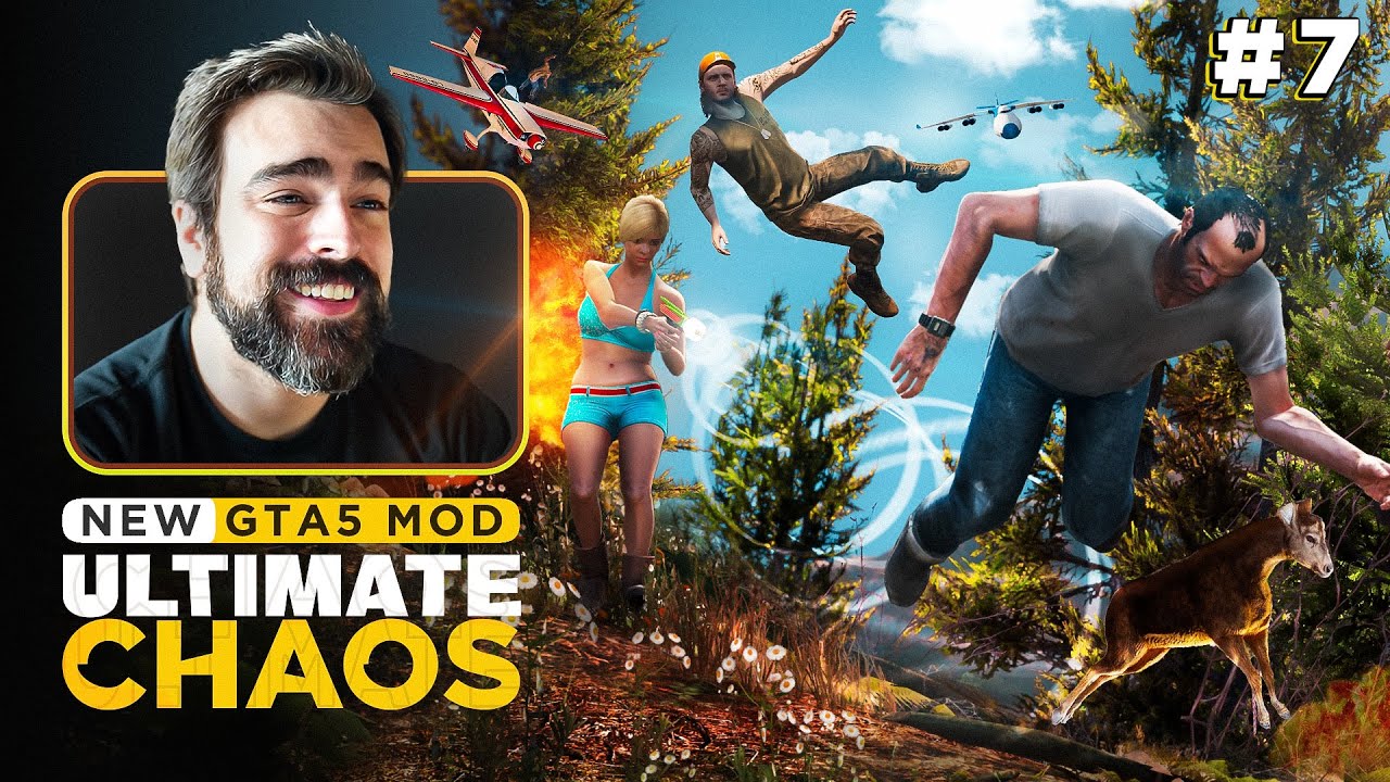 Can You 100% GTA 5 With 600+ CHAOS Effects? - Ultimate Chaos Mod #7 - YouTube