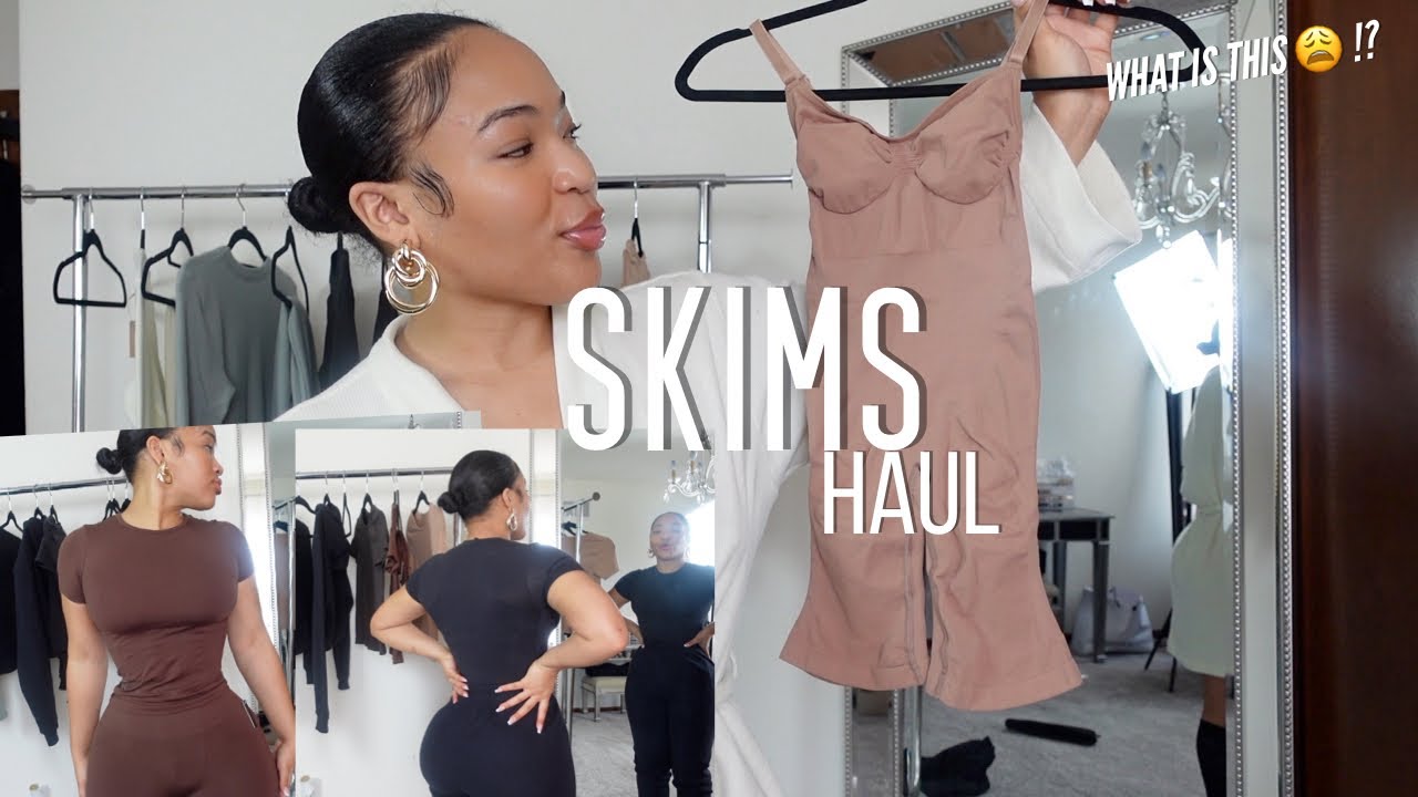SKIMS HAUL ... KIM WHAT IS DISSS!? | KIRAH OMINIQUE - YouTube