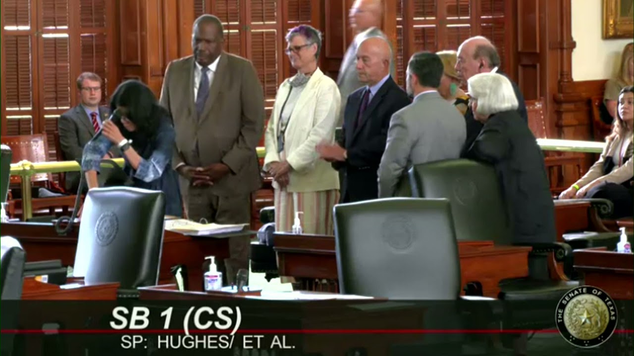 Texas state sen. ends filibuster on voting bill after 15 hours - YouTube