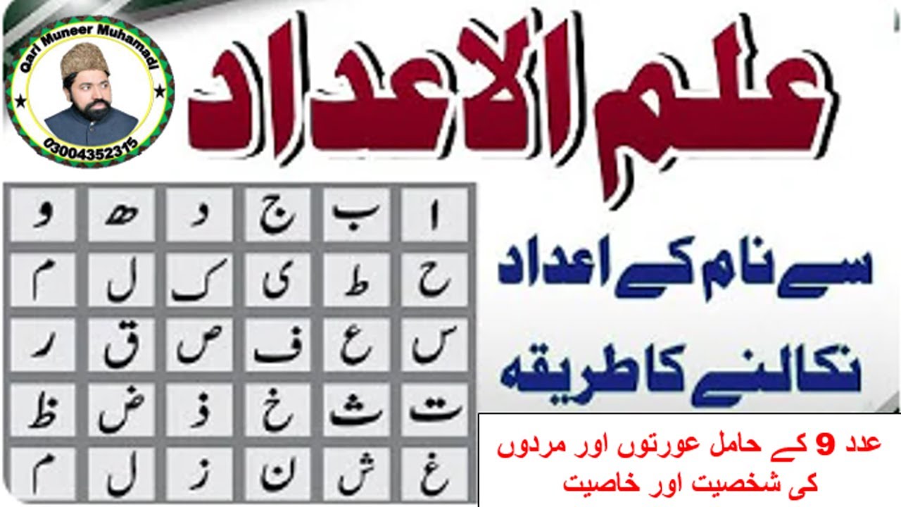 Name Ka Adad Nikalne Ka Tarika | Janiye Adad 9 ki khasoosiyat | Name ...