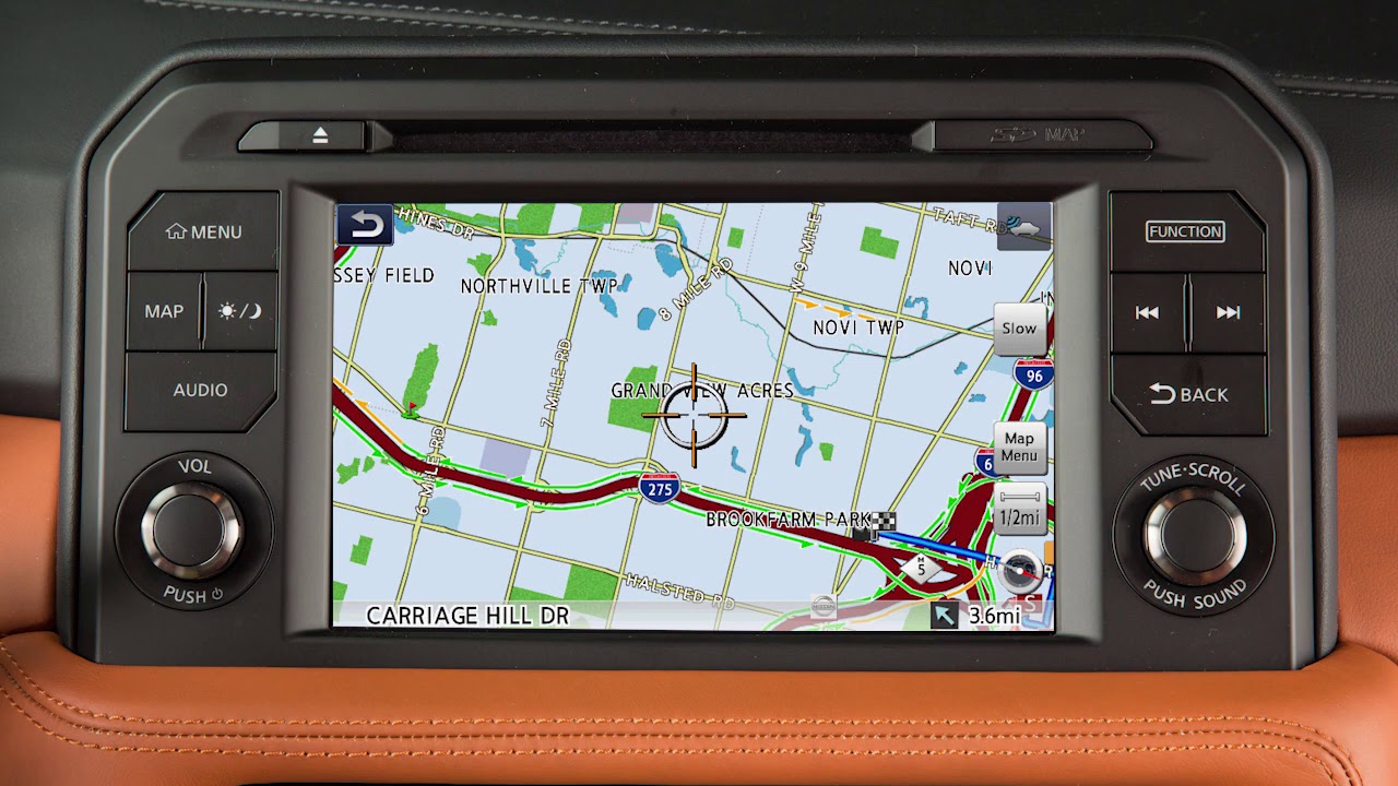 2021 Nissan GT-R - Map Screen Overview - YouTube