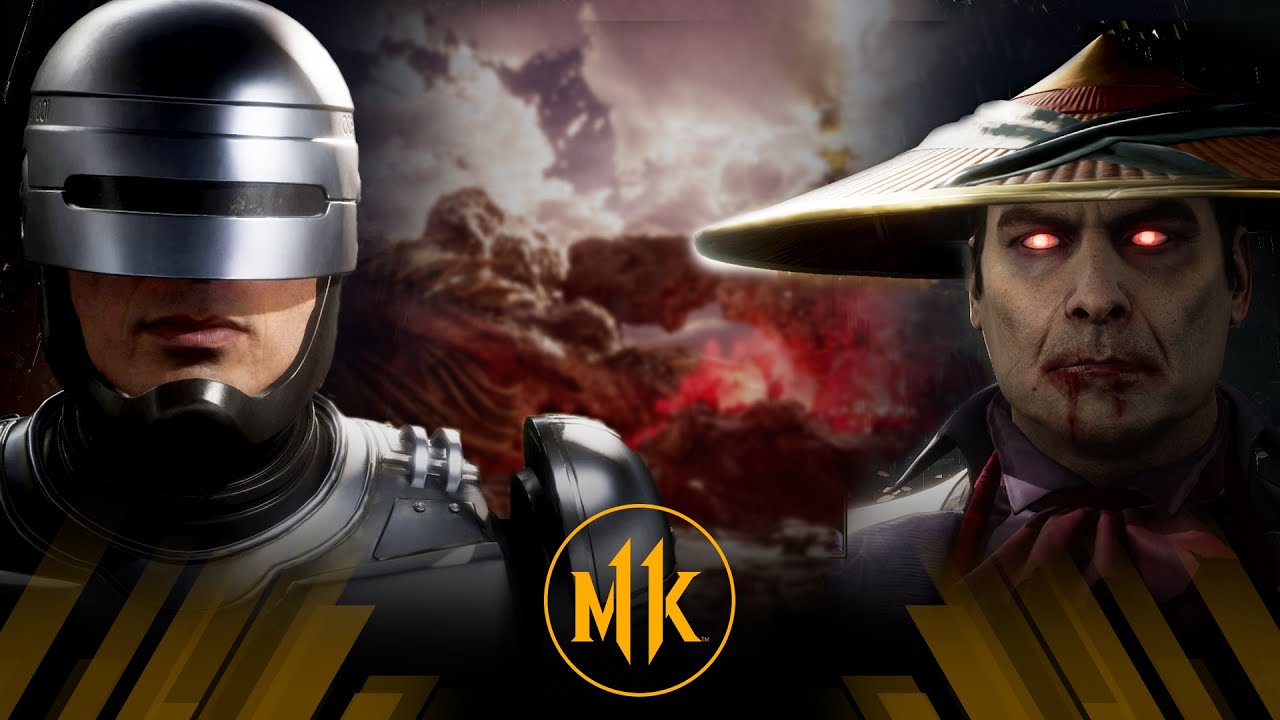 Mortal Kombat 11 - Robocop Vs Vampire Raiden (Very Hard) - YouTube