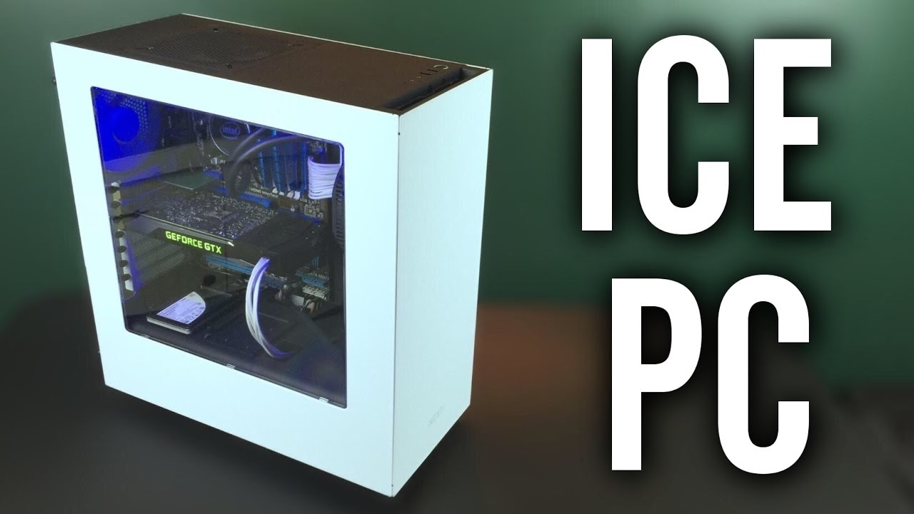 "Ice" White NZXT Gaming / Editing PC Build - YouTube