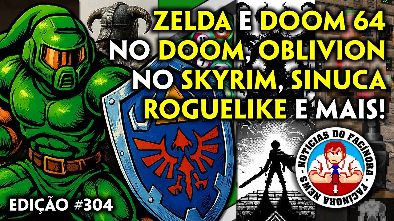 Mods de ZELDA e DOOM 64 pra DOOM, OBLIVION no SKYRIM e mais - Notícias ...