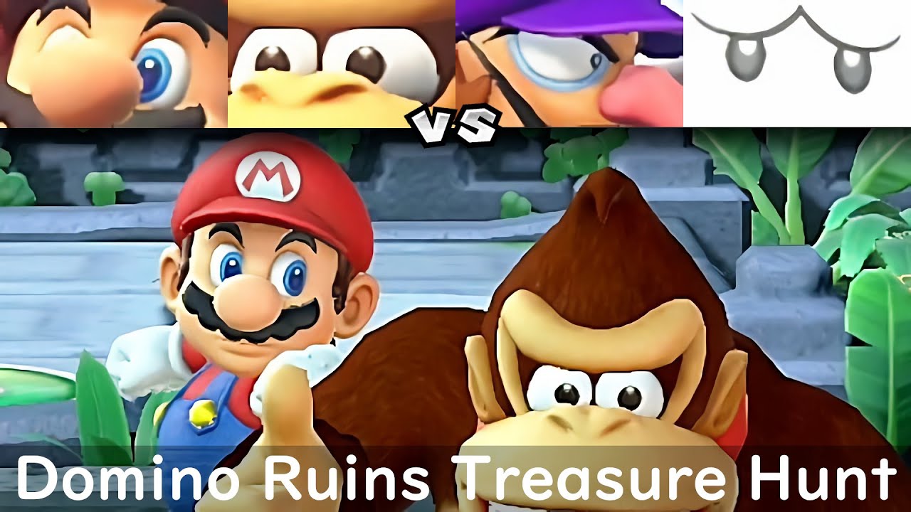 Super Mario Party Mario and Donkey Kong vs Waluigi and Boo #84 - YouTube