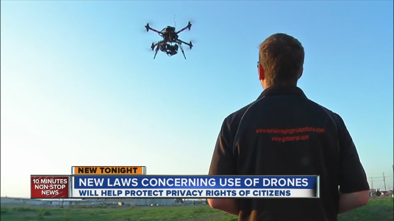Private drones raise privacy questions - YouTube