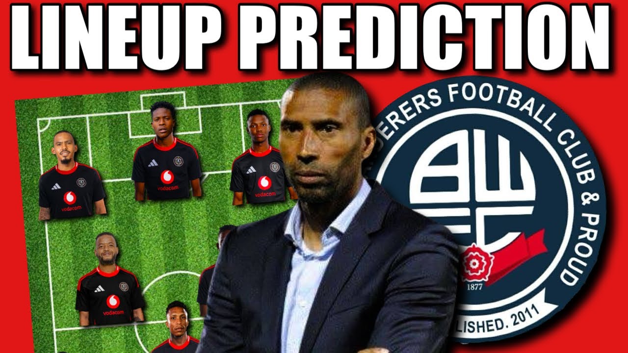 APPOLIS AND MBULE MUST START🏴‍☠️ORLANDO PIRATES LINEUP PREDICTION - YouTube