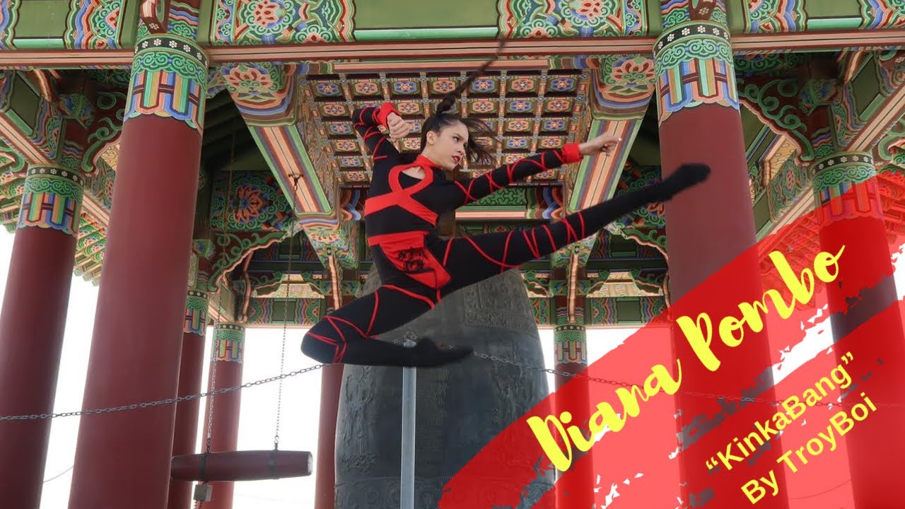 Diana Pombo Ninja choreo to “KinjaBang” by TroyBoi - YouTube