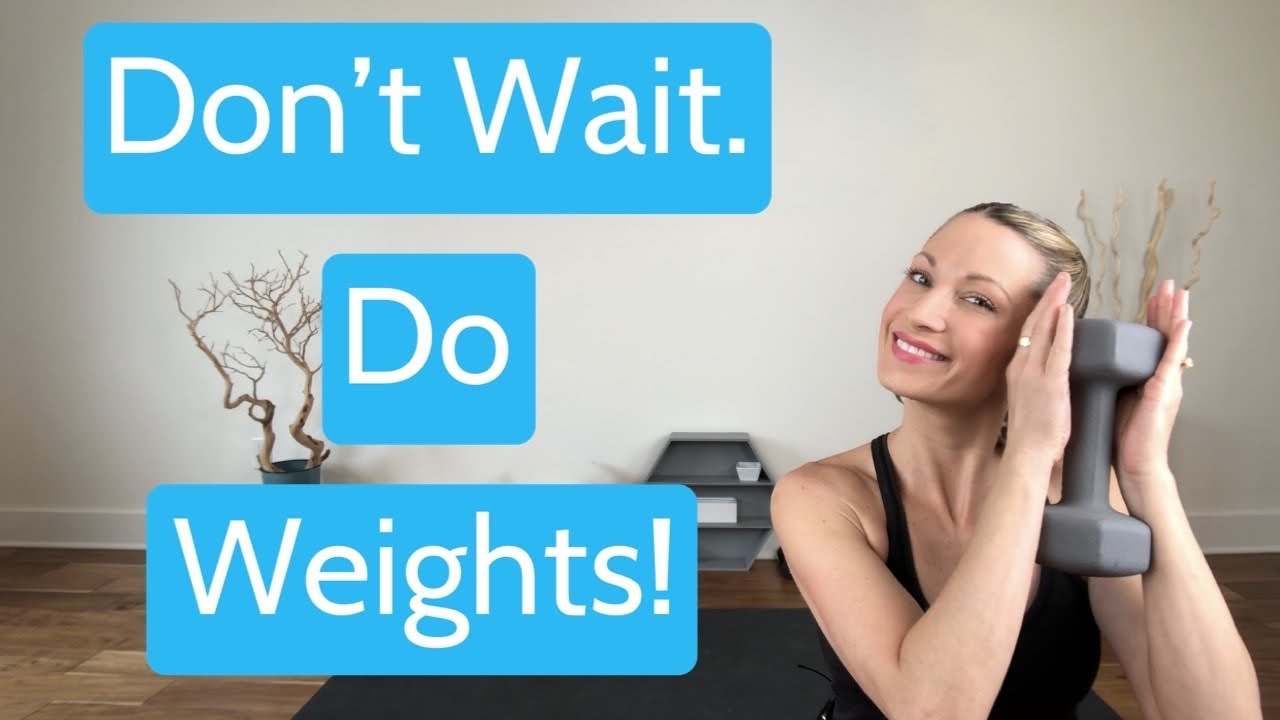 DON’T WAIT. WEIGHTS! MINDFUL WEIGHT TRAINING - YouTube