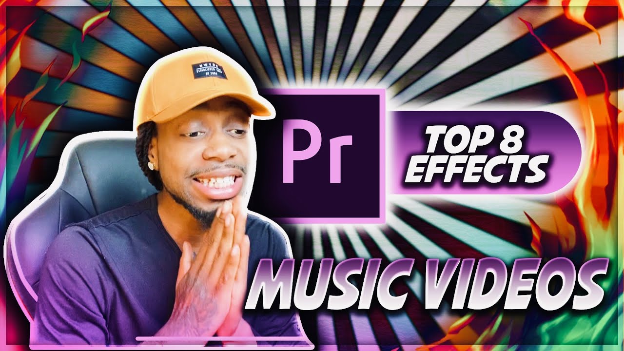 Top 8 Music Video Effects Tutorial For Beginners | No Plug-ins *Premier ...