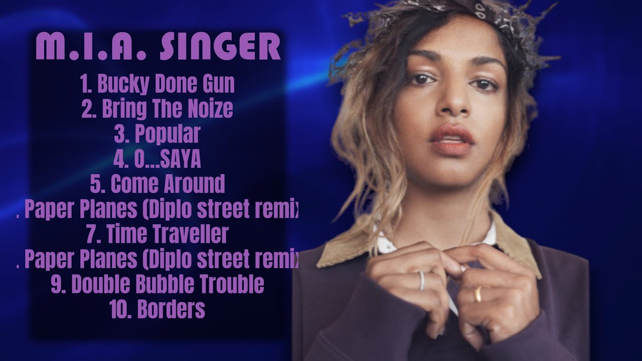 M.I.A. Singer-Chart-toppers roundup mixtape of 2024--Undisturbed - YouTube