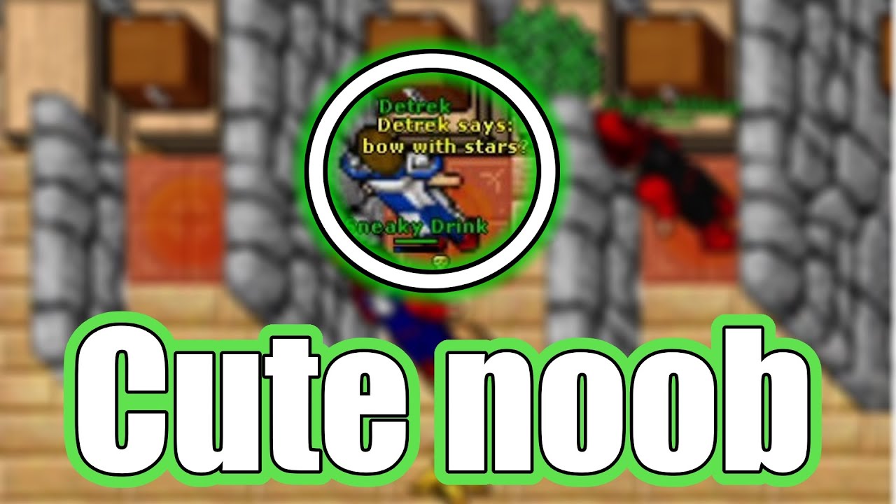 Tibia - Helping Cute Noobs & PKing with the Stream! - YouTube