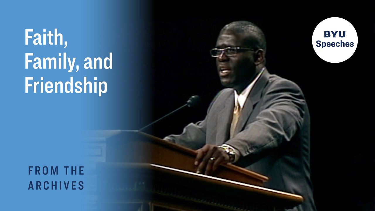 Faith, Family, and Friendship | Peter M. Johnson | 2007 - YouTube